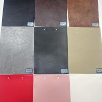 China Sunrise PVC Artificial Leather Microfiber Fabric Knitted Backing Waterproof Synthetic Leather for Furniture for sale
