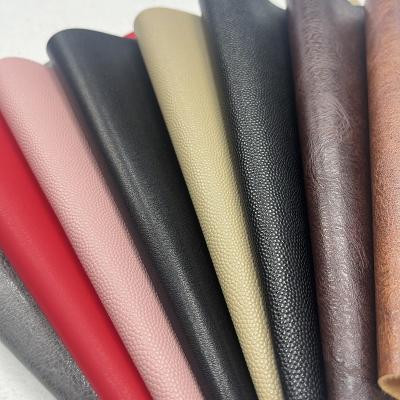 China Good Quality PVC Stocks Leather  Furniture Garments Decorative Purposes Low Price for sale
