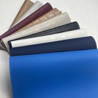 China Eco-friendly  Waterproof Furniture Artificial Faux Leather Fabric PVC Synthetic Leather for Furniture for sale