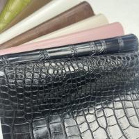 China Hot Sale Stock PVC  Leather Very Cheap Price 0.6mm Nappa Pattern Pvc Leather Furniture Leather for sale