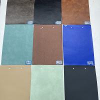 China Free Sample PVC Faux Synthetic Leather Fabric for Furniture Decoration for sale