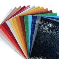 China PU Anti Mold Non Woven Backing Synthetic Leather for Shoes Bags Sofas Apparel for sale