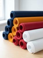 China 15m*1.5m 1.0mm Velvet Suede PU Synthetic Self-Adhesive Leather Sticker Roll Abrasion Resistant Woven Back Bedding Upholstery for sale