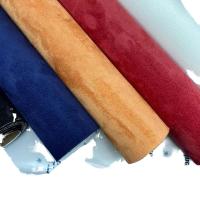 China Wear-Resistant Faux Suede PU Leather Roll Self Adhesive Woven Base Synthetic Sticker for Bedding Interior Renovation for sale