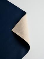 China Velvet Suede PU Synthetic Leather Self-Adhesive Sticker Roll Tear Resistant Woven Backing Furniture & Bedding Material for sale