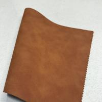 China High-Quality Durable Synthetic PU Leather Double-Faced Suede Faux Leather for Shoe Lining Material for sale