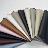 China Vegan Eco Friendly PU Synthetic Faux Skin Leather Rolls Nappa Microfiber Leather Fabric for Car Seat Cover  Sofas for sale