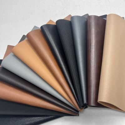 China Artificial Leather Manufacture Pattern Friction-resistant PU Synthetic Leather for Bags Shoes for sale