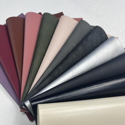 China 1MM Soft Smooth Plain Color Vegan Suede PU Faux Synthetic Leather Rolls Fabric for Carpet and Sofa Seat Cover for sale