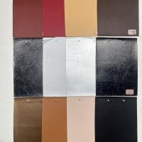 China Customized 4 Ways Stretch Brushed Backing Pu Leather Fabric for Bags and Car Seat Cover for sale
