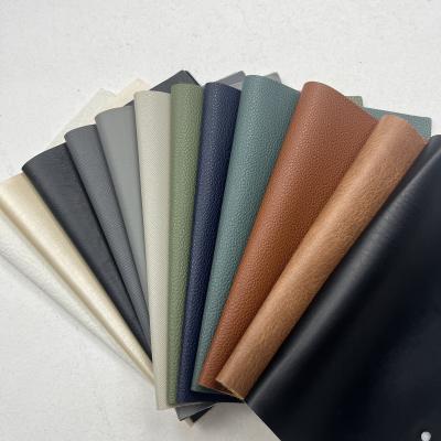 China Ready to Ship Pu Leather Fabric 60% Pu 40% Rayon Synthetic Leather for sale