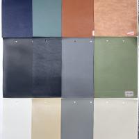 China Ready to Ship Pu Leather Fabric 60% Pu 40% Rayon Synthetic Leather for sale