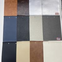 China Factory Custom PU Vegan Leather Fabric Plain Color  Leather for Bags Shoes Clothes Sofas Waterproof for sale