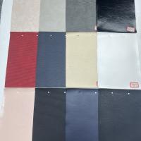 China 2025 Custom New PU Synthetic Leather Waterproof Embossed 2-Way Stretch Fabric for Car Seats Bags Garments Football Use for sale