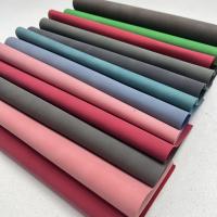 China PVC Microfiber Comfortable Synthetic Leather Fabric PU Leather for Car Seats and Sofas for sale