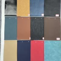 China PVC Microfiber Comfortable Synthetic Leather Fabric PU Leather for Car Seats and Sofas for sale