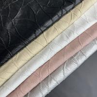 China FREE SAMPLE Pu Leather Fabric Printed Synthetic Leather Designer Leather for Bag Handbag and Shoe for sale