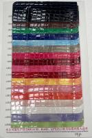 China Multicolored Snake - Patterned Synthetic Leather Samples, Compliant with REACH & RoHS Regulations for sale