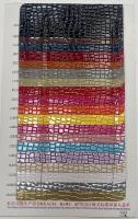 China Multicolored Environmentally - Friendly Suede - Like Artificial Leather Meeting REACH & RoHS Standards for sale