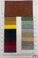 China Multicolored Environmentally - Friendly Suede - Like Artificial Leather Meeting REACH & RoHS Standards for sale