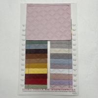 China Embossed Pattern Textured Artificial Leather in Multiple Shades PU Material Wash and Color Fastness for Bag and Garment Use for sale