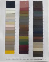 China Diamond Quilted Eco-Friendly PU Artificial Leather Various Colors Stretchable Fabric for Garments Outdoor REACH RoHS Compliant for sale