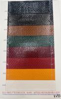China Multicolored Ostrich - Patterned PU Leather Sheets, Compliant with EU/US Export Regulations for sale