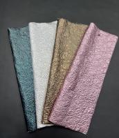 China Glamorous Metallic Leather Sheets: Exquisite, Shiny & Trendy Materials for Fashion, Accessories and Decoration for sale