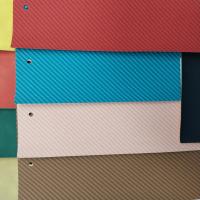 China Book Cover Material Thermal Color Change PU Thermal Leather Fabric for Making Custom Clothing Labels for sale