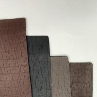 China High Quality Durable Leather China Wholesale Soft Decorated PU  Vegan Faux Leather for Making Shoe Upper Material for sale