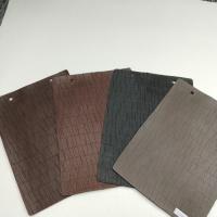China High Quality Durable Leather China Wholesale Soft Decorated PU  Vegan Faux Leather for Making Shoe Upper Material for sale