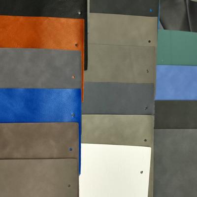 China Hot Selling Abrasion Resistant Waterproof Colorful Artificial PU Leather  for Making Men and Ladies Shoes Upper Material for sale