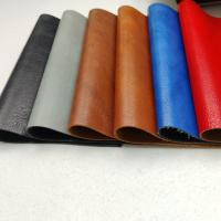 China Notebook Cover Laserable Leather PU Fabric Stickers Self Adhesive PU Leather for sale