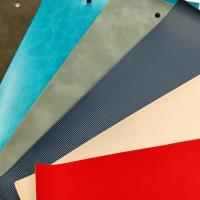 China Thermal PU Synthetic Leather Fabric Fashionable Waterproof Anti-UV Stretch Imitation Book Binding Cover Faux Leather Fabric for sale