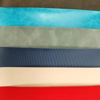 China Factory Direct 0.5mm Thick PU Faux Decor Leather Sticker Roll Synthetic Self-Adhesive for Notebook Sofa Bag Cover for sale