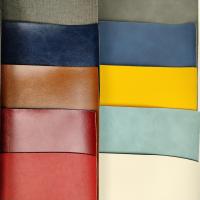 China Hot Stamping PU Designer Synthetic Leather Fabric Thermal Leather Fabric for Making Binding Book Paper Leather Handles for Sale for sale