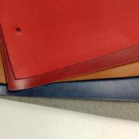 China Hot Stamping PU Designer Synthetic Leather Fabric Thermal Leather Fabric for Making Binding Book Paper Leather Handles for Sale for sale
