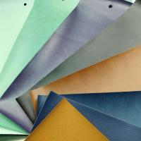 China Factory Sales Optional Patterns Vinyl PU Designer Leather Fabric Thermal Leather Fabric for Making Book Cover Materials for sale