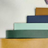 China Factory Sales Optional Patterns Vinyl PU Designer Leather Fabric Thermal Leather Fabric for Making Book Cover Materials for sale