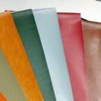 China Factory Sales Classic Styles PU Designer Leather Fabric Thermal Leather Fabric for Making Book Cover Materials for sale