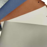 China Factory Sales Retro Styles PU Designer Leather Fabric Thermal Leather Fabric for Making Book Cover Materials for sale