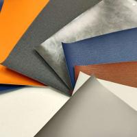 China Eco-Friendly PU Thermal Leather Material for Notebook for sale