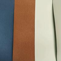 China Eco-Friendly PU Thermal Leather Material for Notebook for sale