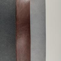 China Stocklot Bio-based PU Designer Leather Fabric Thermal Leather Fabric for Making Notebook and Trademark for sale