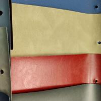 China High Quality PU Nubuck Leather Synthetic Leather Fabric for Shoes Bags Notebook for sale