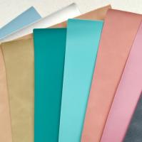 China Book Cover Material Thermal Color Change PU Thermal Leather Fabric for Making Label Notebook and Trademark for sale