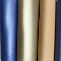 China High Quality PU Printed Synthetic Thermal Suede Leather Fabric Embossed Stretch Material for Notebook Labels Sofa Garments for sale