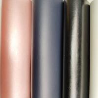 China High Quality PU Printed Synthetic Thermal Suede Leather Fabric Embossed Stretch Material for Notebook Labels Sofa Garments for sale