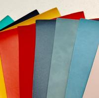 China Wholesale High Quality PU Printed  Thermal Discolor Embossed PU Leather for Notebook and Diary for sale