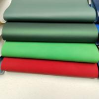 China Book Cover Material Thermal Color Change PU Thermal Leather Fabric for Making Label Notebook and Trademark for sale
